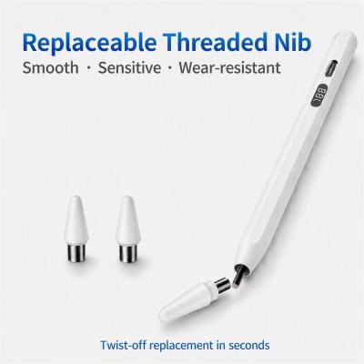 China Universal Active Stylus for iPad Android Windows, No Bluetooth Pairing, Magnetic Attach, Rechargeable, Factory Wholesale for sale