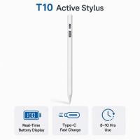 China Rechargeable Active Stylus Pen with LED Battery Display for iPad Android Windows, Type-C Fast Charge, Magnetic, OEM ODM for sale