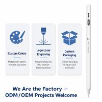 China Rechargeable Active Stylus Pen with LED Battery Display for iPad Android Windows, Type-C Fast Charge, Magnetic, OEM ODM for sale