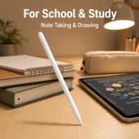 China Active Stylus Pen for iPad Palm Rejection Tilt Sensitivity Bluetooth Magnetic Type-C Rechargeable Pencil 2018-2026 White for sale