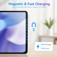 China Rechargeable Stylus Pen for iPad Palm Rejection Tilt Sensitivity Bluetooth Slide Page Turning Magnetic Pencil 10th Generation for sale