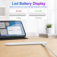 China Rechargeable Stylus Pen for iPad Palm Rejection Tilt Sensitivity Bluetooth Slide Page Turning Magnetic Pencil 10th Generation for sale