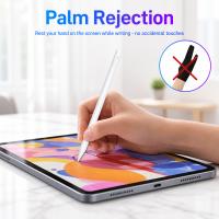 China Rechargeable Stylus Pen for iPad Palm Rejection Tilt Sensitivity Bluetooth Slide Page Turning Magnetic Pencil 10th Generation for sale