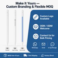 China Bluetooth Stylus Pen for iPad Palm Rejection Tilt Sensitivity Type-C Fast Charging Magnetic Active Pencil Pro Air Mini 2018-2026 for sale