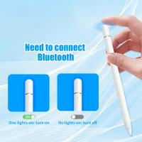 China Precision Digital Stylus for iPad Drawing Writing with Replaceable POM Nib Tip Tilt Function Magnetic Wireless Charging for sale