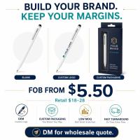 China Portable Stylus Pen 15g Travel Light Magnetic Charge Tilt Palm Rejection Bluetooth Battery Display iPad Pencil Wholesale for sale