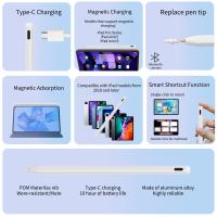 China Multi-Function Stylus Pen Smart Shortcut Single Double Click Magnetic Charge Tilt Palm Rejection iPad Pencil 2018-2026 for sale