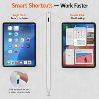 China Digital Writing Pen Tilt Sensitive Palm Rejection Type-C and Magnetic Charge 10H Battery Replaceable Nib iPad Stylus Bulk for sale