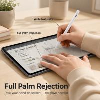 China iPad Stylus Pen Rechargeable Pencil Tilt Palm Rejection 30Min Type-C Fast Charge Magnetic 360 Day Long Standby for sale