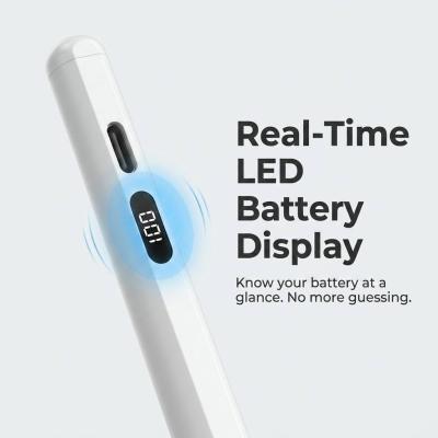China Digital Display Active Stylus for iPad Pro Air Mini 30 Min Charge Palm Rejection Tilt Sensitivity Magnetic OEM Factory Bulk for sale