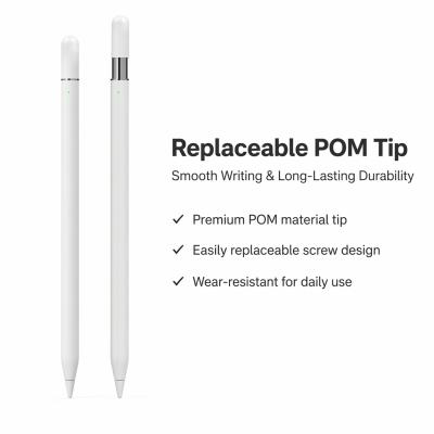 China Smart Stylus Pen with Bluetooth 5.0 Real-Time Battery Level Widget Display Tilt Sensitivity Palm Rejection for iPad 2018-2024 for sale