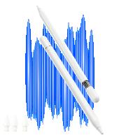 China Thin Lightweight Stylus Pencil 9mm Diameter 12g for iPad Magnetic Attach Wireless Charging Type-C Port Replaceable Tip Tilt for sale