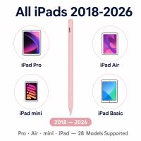 China iPad Pro Air Mini Stylus Pen Bluetooth with Palm Rejection Tilt Sensitivity Fast Type-C 13 Min Charge Magnetic Pencil 2018-2026 for sale