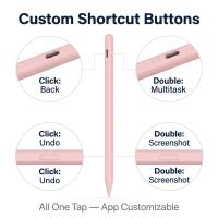 China iPad Pro Air Mini Stylus Pen Bluetooth with Palm Rejection Tilt Sensitivity Fast Type-C 13 Min Charge Magnetic Pencil 2018-2026 for sale