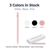 China iPad Note Taking Stylus Pen Bluetooth Palm Rejection Tilt Sensitivity Fast Type-C 13 Min Charge Magnetic Pencil 2018-2026 for sale