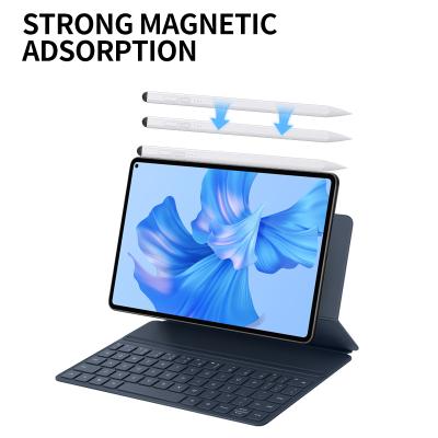 China Custom Logo iPad Stylus Dual Tip Active Passive 4D Tilt Pen, Palm Rejection Apple Nib, Type-C Fast Charge Aluminum for sale