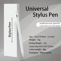 China Compact 13g Stylus Type-C Charge 60Min Full 90mAh Replaceable POM Tip 4 LED iPad Drawing Writing Student Classroom Lightweight for sale