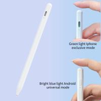 China T8 Green Blue Stylus Pen Dual Mode Type-C, Digital Pencil iPad Android Palm Reject, Aluminum POM Tip OEM Bulk Supply Factory for sale