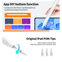 China Factory Wholesale Active Stylus Pen for iPad 6th to 11th Generation iPhone Duo Palm Rejection Tilt Sensitivity OEM Custom Logo for sale