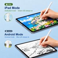 China Smart Stylus Pen with Dual System Switching Replaceable Fine Point Nib Aluminum Alloy Body Low Latency for Tablets Phones for sale