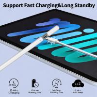China P13 Digital Pen for iPad Air M2 M3 Pro 11 12.9 Mini 5th 6th iPhone Duo Bluetooth Battery Display Low Latency Graphic Design for sale