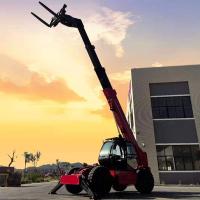 China 4ton Telescopic Forklift Handler Two Wheel Modes Easy To Purchzase for sale