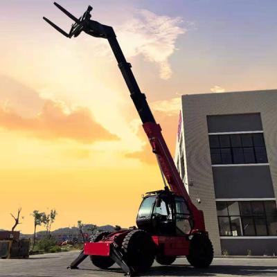 China 4ton Telescopic Forklift Handler Two Wheel Modes Easy To Purchzase for sale