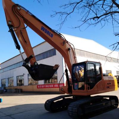 China Earthmoving Hydraulic Crawler Excavator Long Boom Excavator With LCD Display for sale