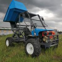 China 2150mm Wheelbase Palm Oil Tractor with Agricultural Tire 11L Fuel Tank Capacity for sale