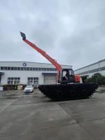 China 1300mm Pontoon Width Excavator in River for Heavy-Duty Applications and Projects for sale