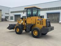 China Powerful Small Bucket Loader with 33kW/2400rpm Rated Power and 267mm Min. Ground Clearance for sale