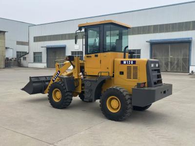 China Powerful Small Bucket Loader with 33kW/2400rpm Rated Power and 267mm Min. Ground Clearance for sale