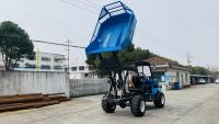 China 35HP Palm Oil Tractor 500kg Fertilizer Spreader 3-Point Hitch Category 1 for Plantation Nutrition for sale