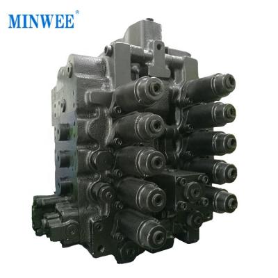 China Grey SK450-6E Hydraulic Main Control Valve for sale