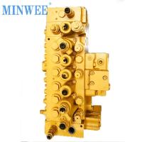 China Original excavator hydraulic control valve Genuine PC200-7 control valve  723-46-20402 7234620402 main distribution valv for sale