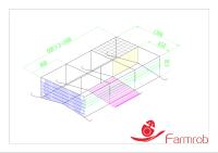 China 1800mm x 650mm x 430mm 3-Door Layer Chicken Battery Cage System with 700mm Spacing and 12-Tier Capacity for sale