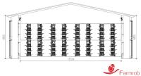 China Cage-Free-L Automatic Egg Collection System for 80,000 Birds - Elevated Poultry Housing with Multi-Level Perches for sale