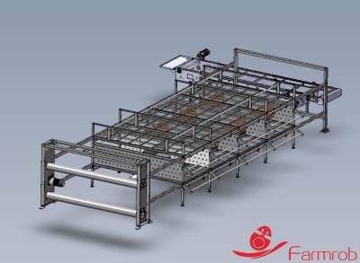 China 2-Tier Automatic Poultry Battery Cage System - Cage-Free-H Animal Welfare Design for Modern Farming for sale