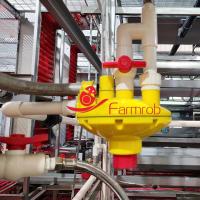 China 3-12 Tier Poultry Drinking System with Double Water Lines and Anti-Block Nipples for Battery Layer Farms for sale