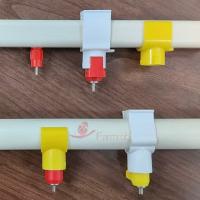China ABS Engineering Plastic Ball Valve Nipple Drinker with 0.4N Opening Force and 10+ Year Service Life for Poultry Farming for sale