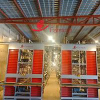 China H Type Layer Chicken Cage System High Density Rearing 15 Year Service Life for sale
