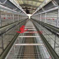 China 327 Cm2 Safe 6-Tier Al-Zn-Mg Poultry Cage System For Small Chicks 1800x600x450mm Dimensions for sale