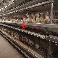 China Advanced Performance 9-Tier H Type Layer Chicken Cage System Maintenance-Free for sale