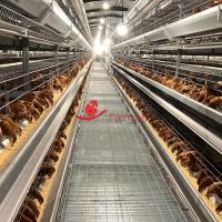 China Reliable and Even Feeding 8 tiers Layer Chicken Cage System Fine Management for sale