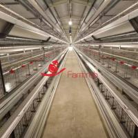China Modern H Type 5-tier Layer Chicken Cage Type For Commercial Farm for sale