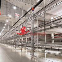 China 30000 Birds Cage Free System with Advanced Ventilation And Good Feeding for sale