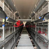 China Optimal Operation Poultry Battery Cage System Sustainable Poultry Farming With Automated Environmental Controls for sale