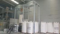 China Fully Automatic Powder Mixing Weighing Conveying System For PVC Pipe Extrusion for sale