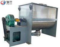 China Horizontal Ribbon Blender Powder Mixer With Vacuum Conveyor for sale