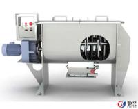 China Ribbon Blender For PVC Compounding With Vacuum Conveyor for sale